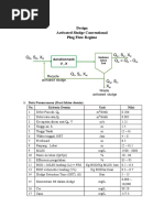Contoh Perhitungan Desain STP | PDF | Water Treatment | Sewage Treatment