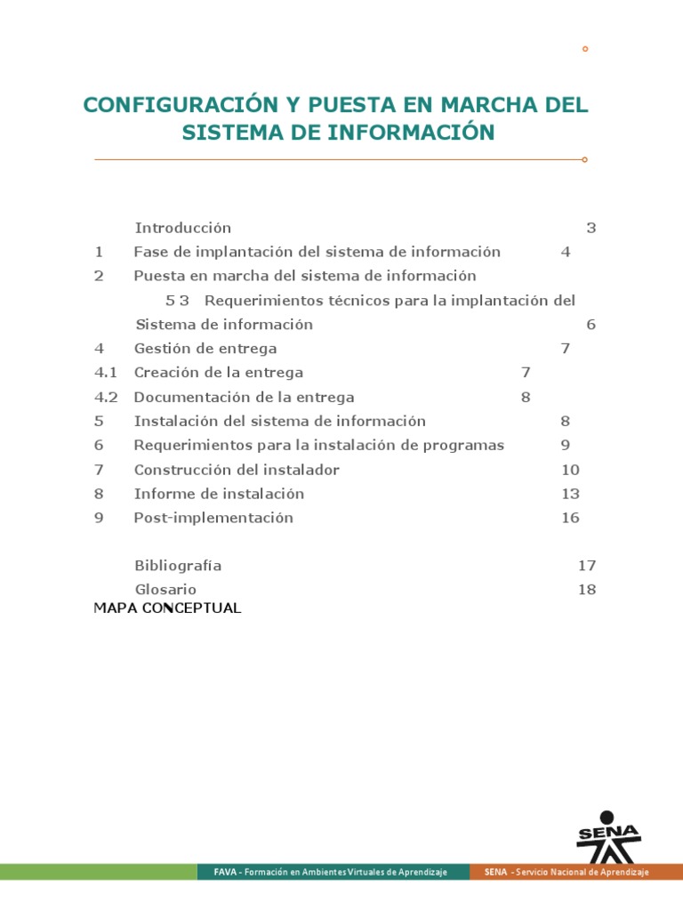 Configuración y Puesta en Marcha Del Sistema | PDF | Sistema operativo ...