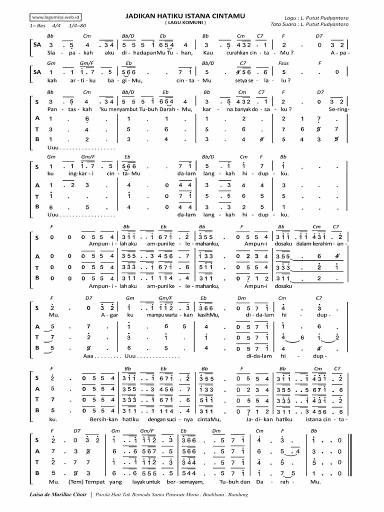 Jadikan Hatiku Istana Cintamu PDF | PDF