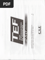 TCF French Exam Sample Paper | PDF | Test (Assessment) | Communication