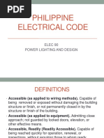 PEC-Definition of Terms | PDF | Electrical Wiring | Electrical Conductor