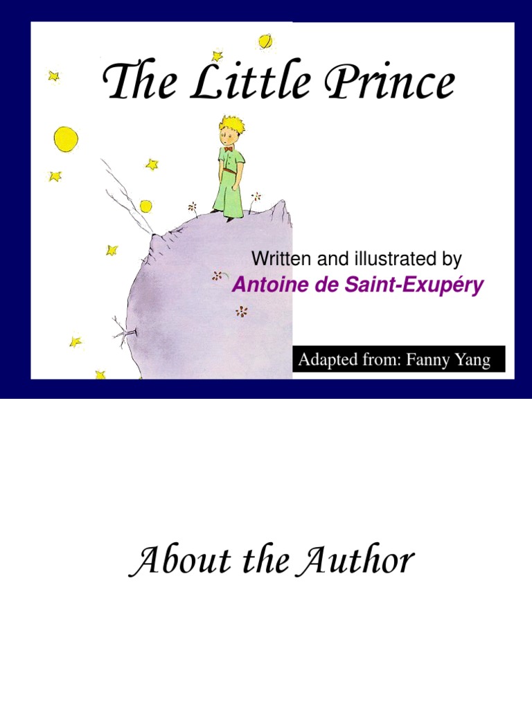 Themes and Characters in The Little Prince | PDF | History | General ...