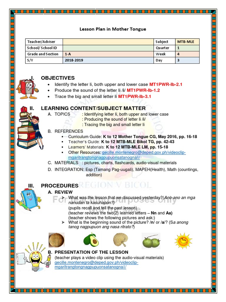 Introducing the Letter Ii: Identifying, Producing, and Tracing the ...