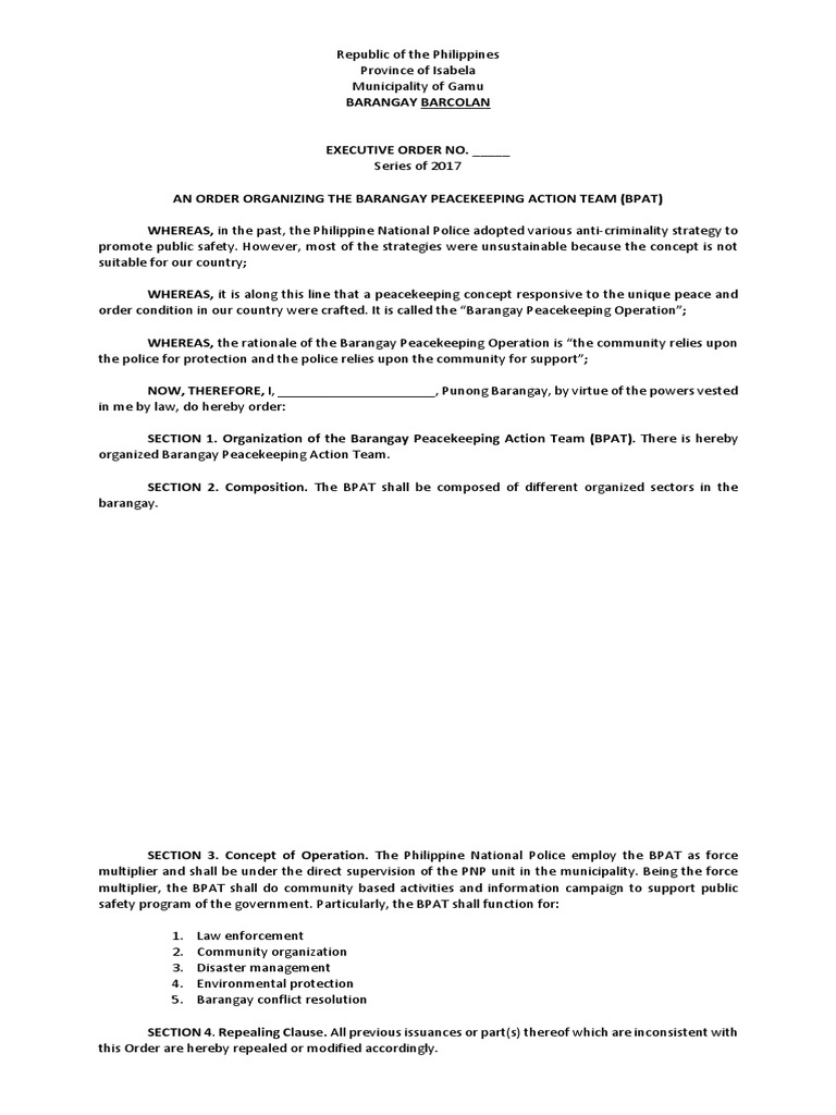 Composition of Bpats | PDF | Virtue | Government Information