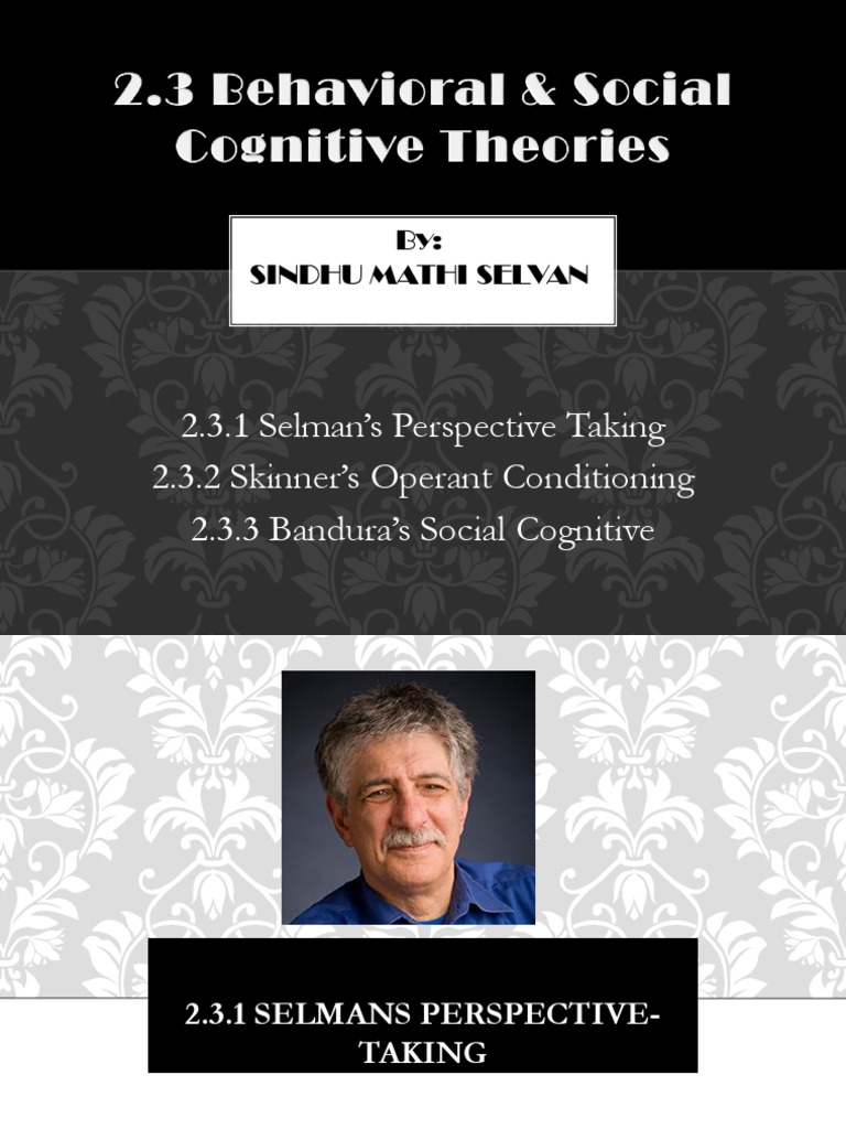 Selman's Perspective Taking Stages | PDF | Reinforcement | Metaphysics ...