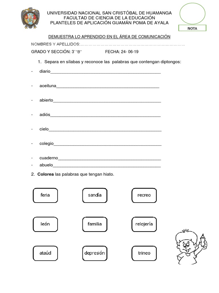 Examen de Letras | Lingüística