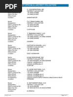 Telphone Directory DoE As On 12.04.2021 | PDF