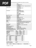Ship Particulars | PDF | Tonnage | Ships
