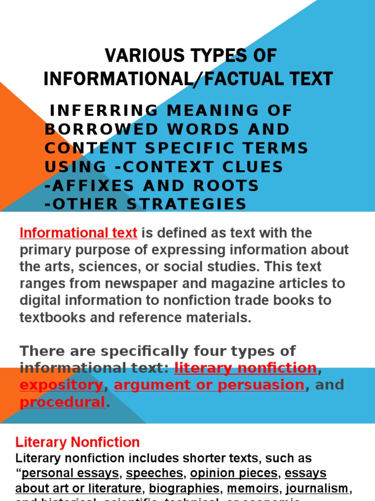 various-types-of-informational-texts-pdf-non-fiction-creative
