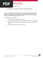 Near Miss - Incident - Accident Report and Investigation Form | PDF ...