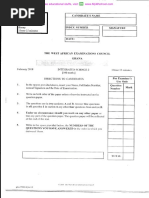 BECE Integrated Science Past Questions | PDF | Ductility | Carbon