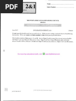 BECE Integrated Science Past Questions | PDF | Ductility | Carbon