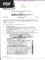 BECE Integrated Science Past Questions | PDF | Ductility | Carbon