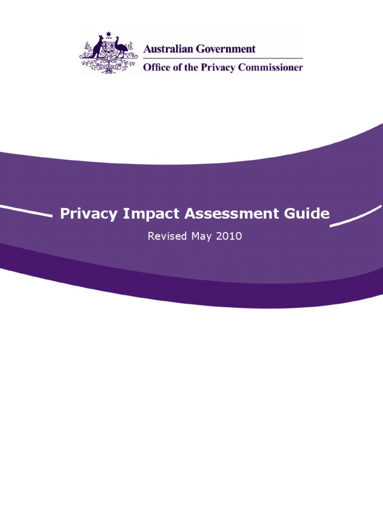 Privacy Impact Assessment Guide | Personally Identifiable Information ...