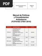 Check List Iso 37001 | PDF | Política | Science