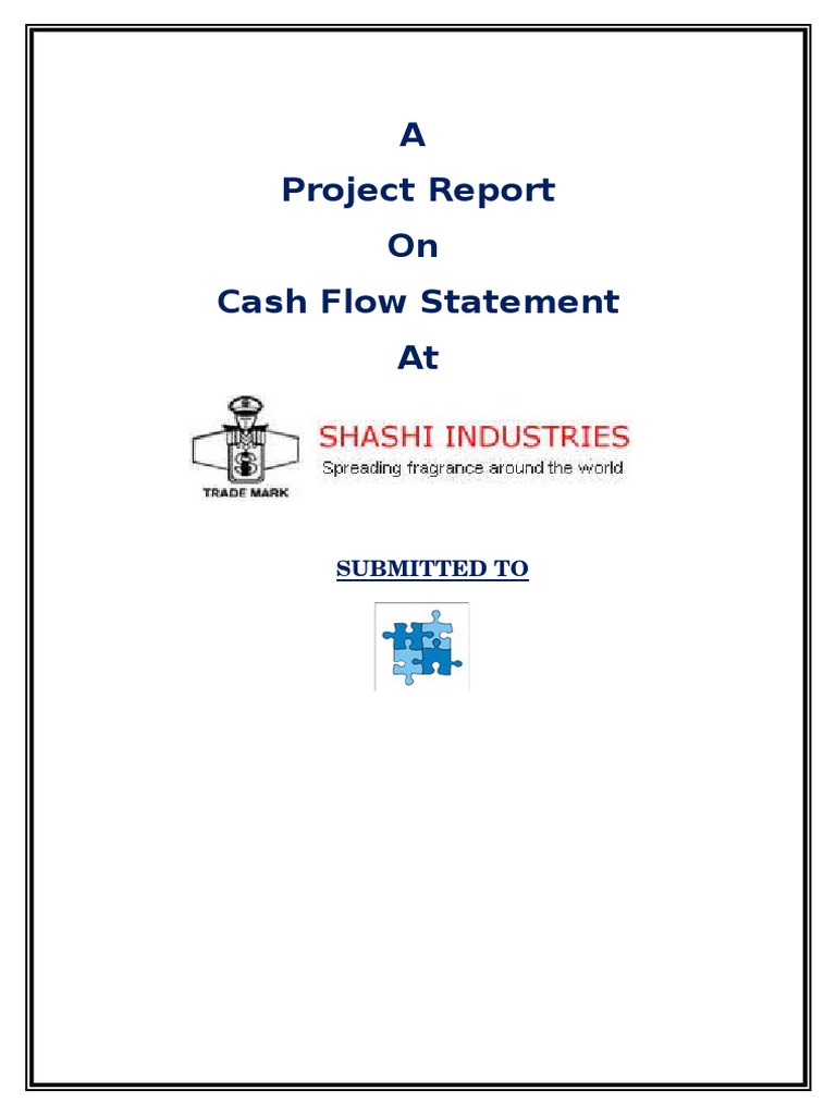 Cash Flow Statement Project | PDF | Cash Flow Statement | Expense