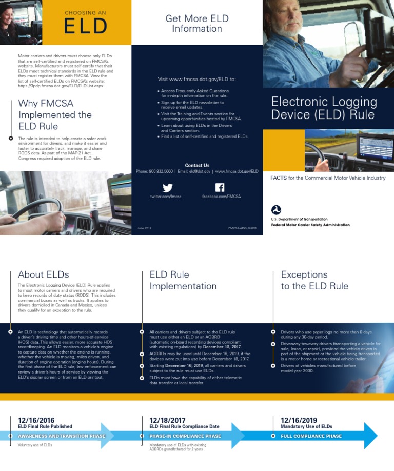 Choosing an ELD | PDF | Transport | Vehicles