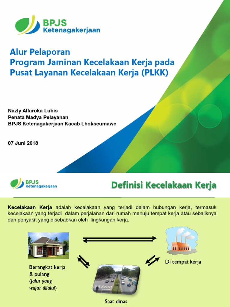 Sosialisasi PLKK - ALUR JKK PDF | PDF