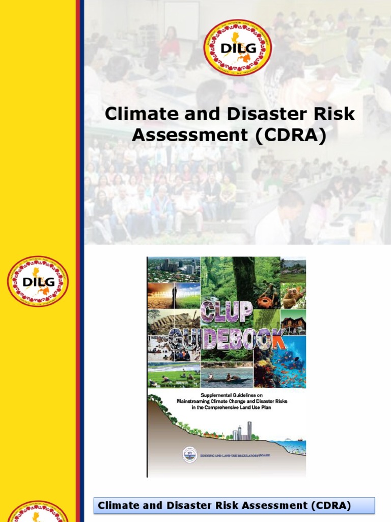Climate and Disaster Risk Assessment (CDRA) | PDF