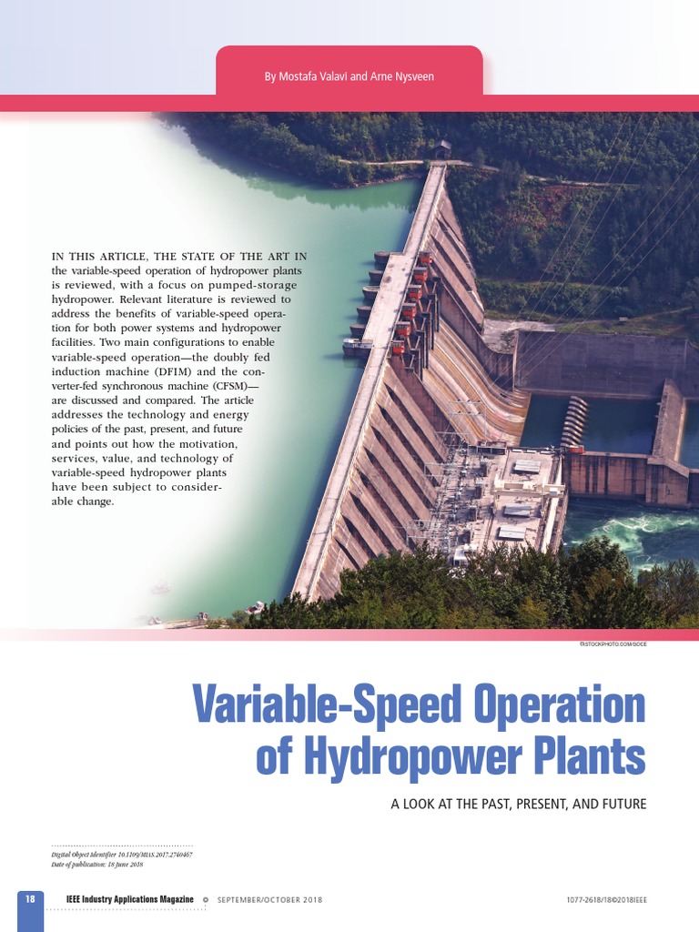 Variable Speed Operation Download Free Pdf Electrical Grid