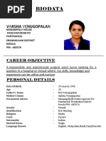 Revathi Resume 19 PDF | PDF | Nursing | Patient