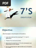 7S Housekeeping Checklist Guide | PDF | Cabinetry | Safety