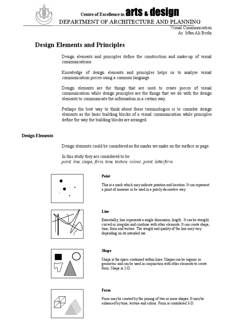 Design Elements and Principles in Visual Communication | PDF ...