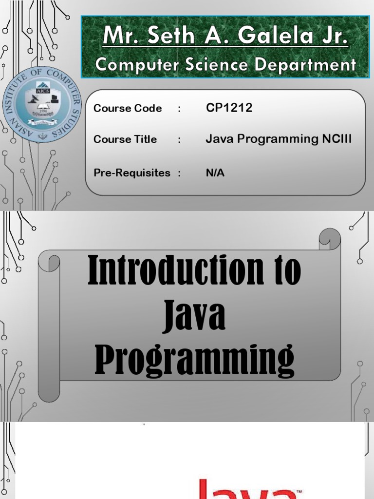 Lesson 2 - Introduction To Java | PDF | Java Virtual Machine | Java ...