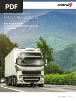 Koni Shock Cross Reference and Data Parts Sheets | PDF