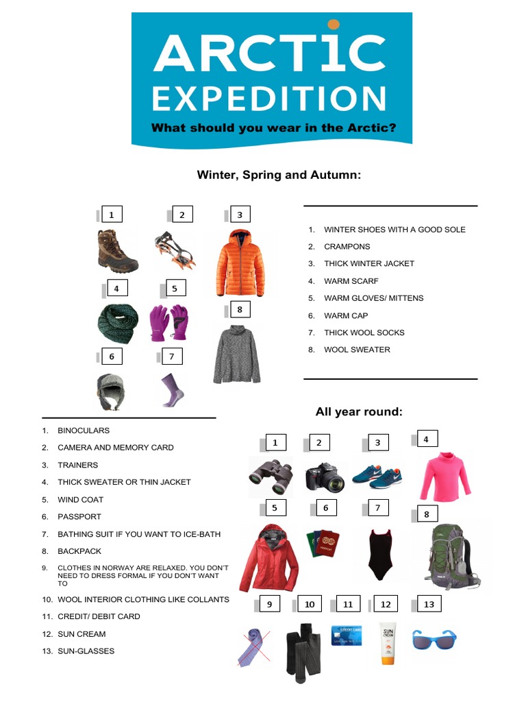 What To Wear in The Arctic | PDF