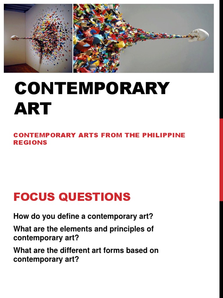 Elements and Principles of Contemporary Art | PDF | Contemporary Art ...