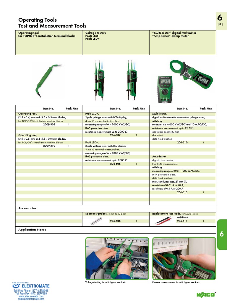 Wago Short Form Product Catalog 7 | PDF | Electrical Connector ...