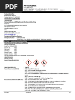 FeCl3 Msds - VISCOSITY | PDF | Toxicity | Dangerous Goods
