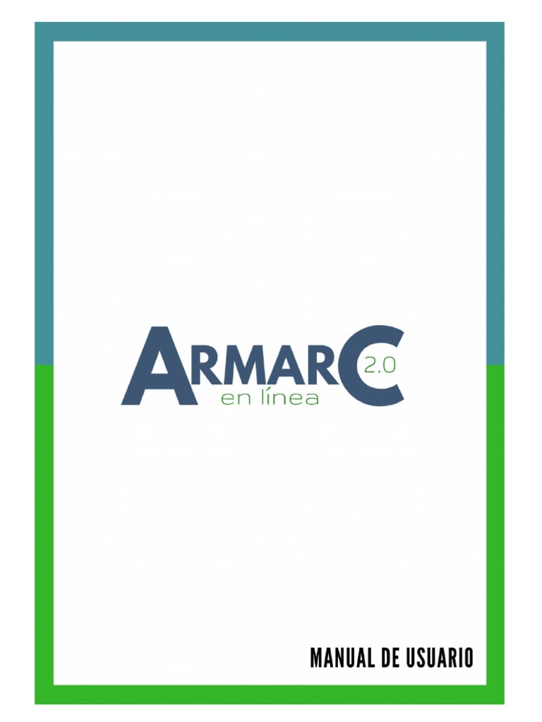 ARMARC 2.0 - Manual de Usuario | PDF | Contraseña | Sitios web