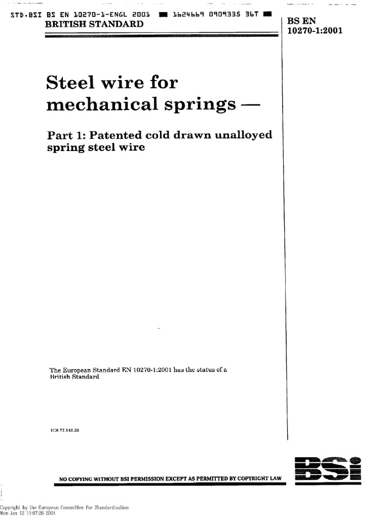 En 10270 1 PDF | PDF