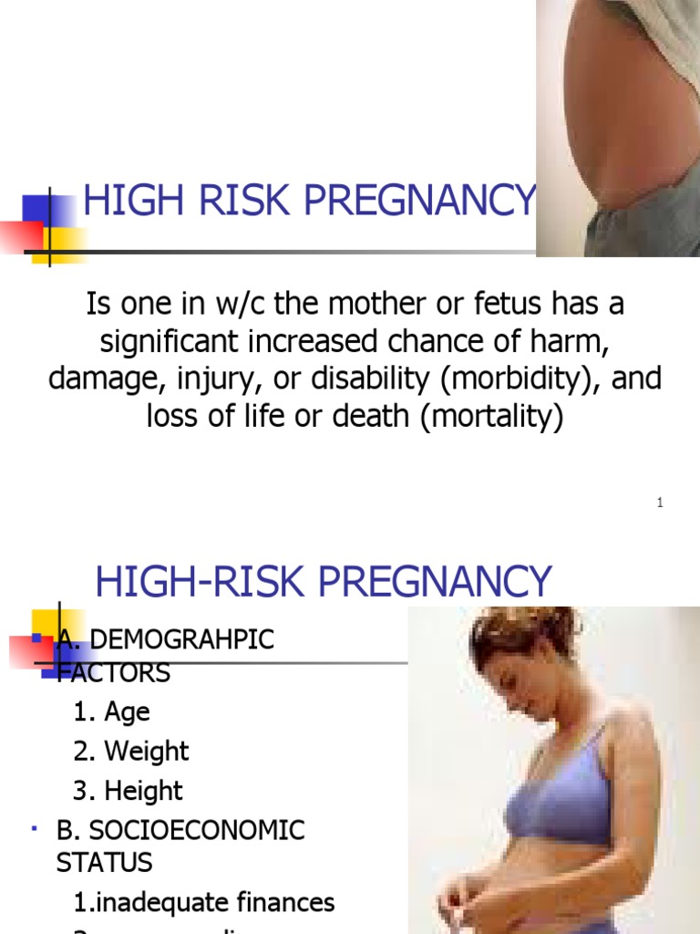 High Risk Pregnancy | PDF