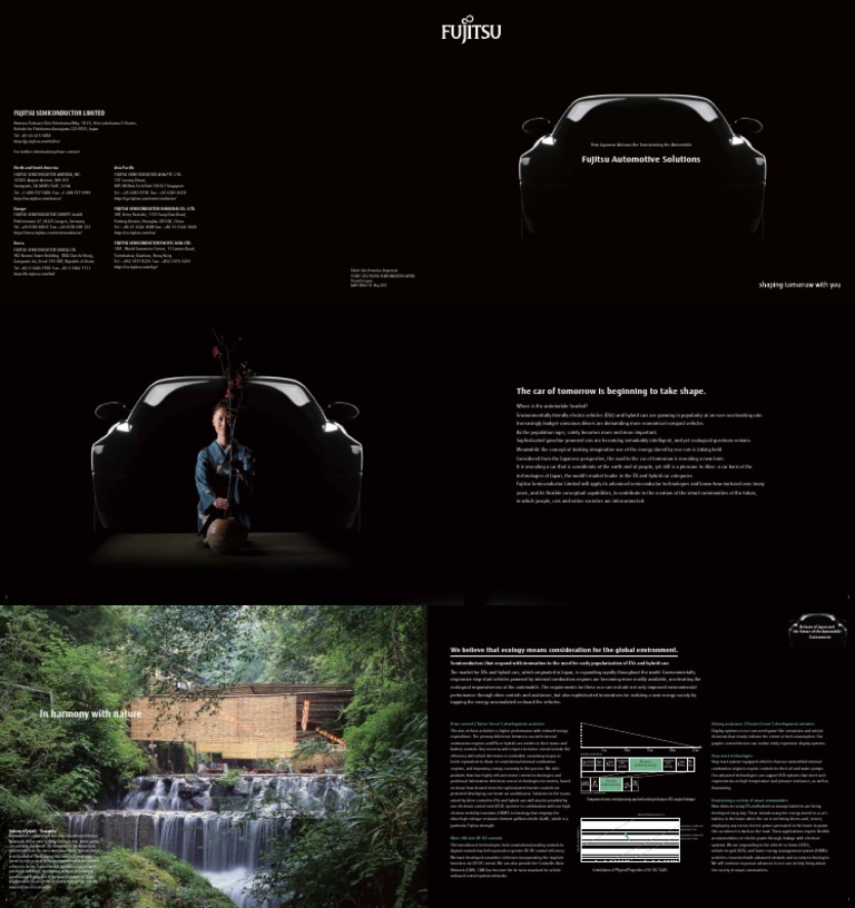 Fujitsu Automotive Solutions | PDF | Electric Vehicle | Car