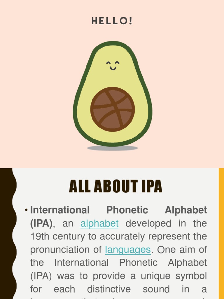 Ipa Introduction Jessa1 190307173915 PDF | PDF | Stress (Linguistics ...