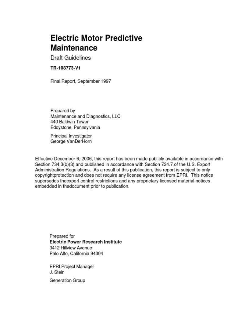 Electric Motor PDM | PDF | Electric Motor | Electrical Resistance And ...