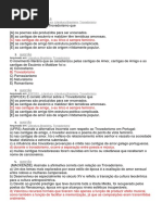 Questões Sobre Trovadorismo, Humanismo e Classicismo | PDF