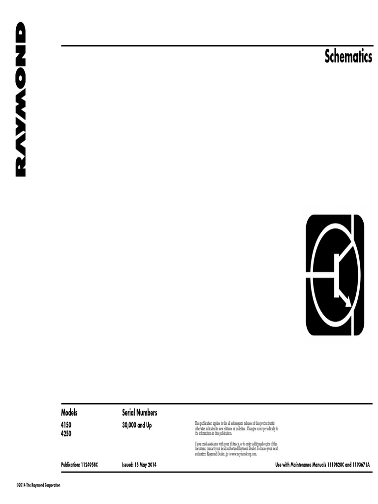 DIAGRAM RAYMOND 4150-4250 - 30000-Up - SC - 1124958C | PDF | Transport ...