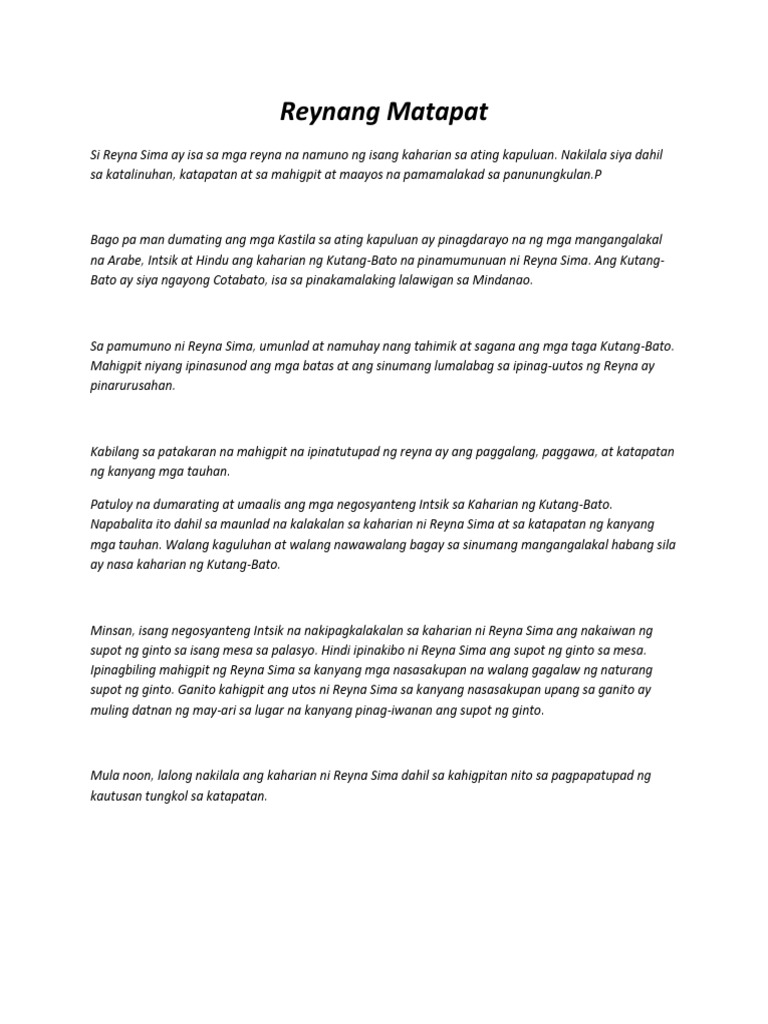 Reynang Matapat.docx Reynang Matapat.docx