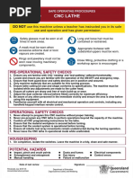 Milling Machine Sop | PDF