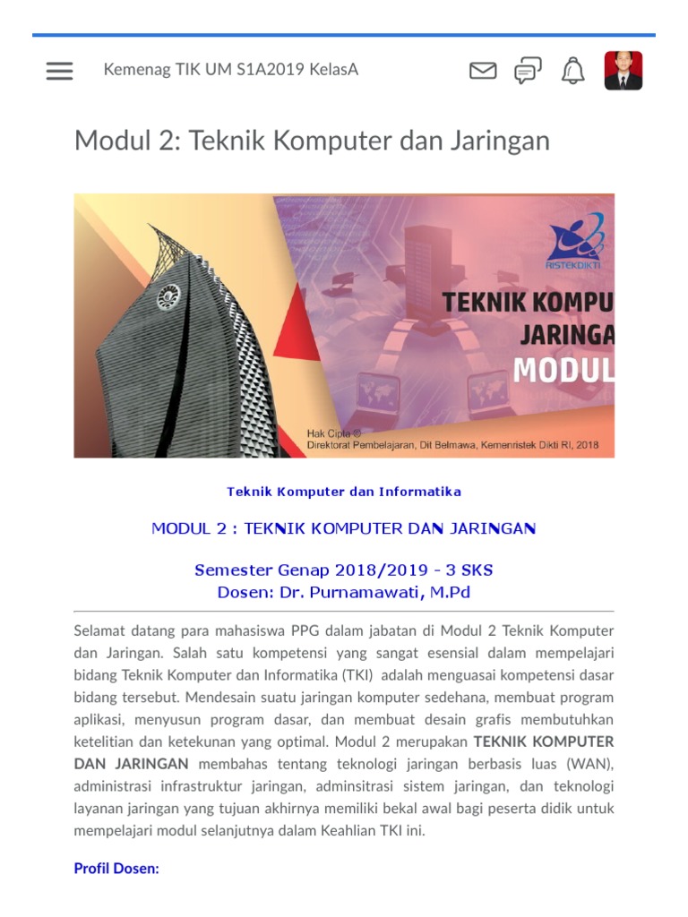 Modul Teknik Komputer dan Jaringan | PDF | Komputer