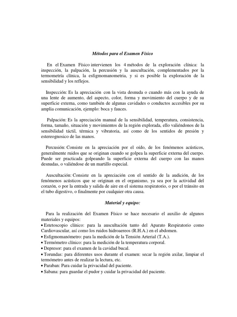 Examen Fisicio Encefalo Caudal | PDF | La columna vertebral | Anatomía