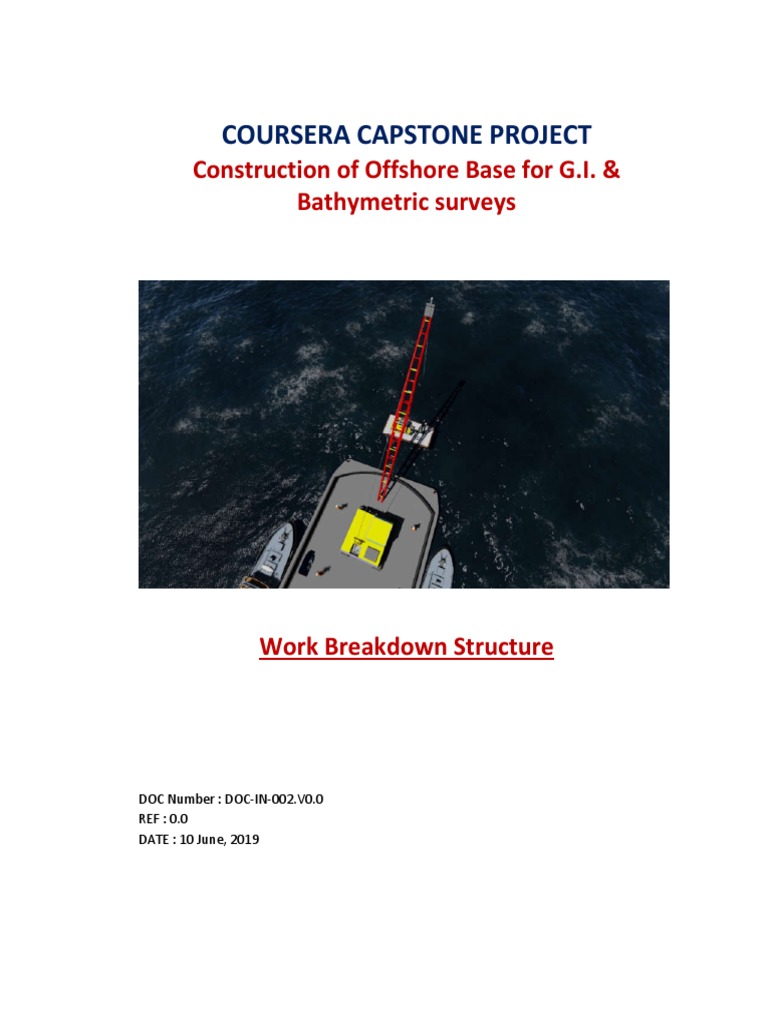 Offshore Base Construction WBS | PDF | Building Engineering | Civil ...