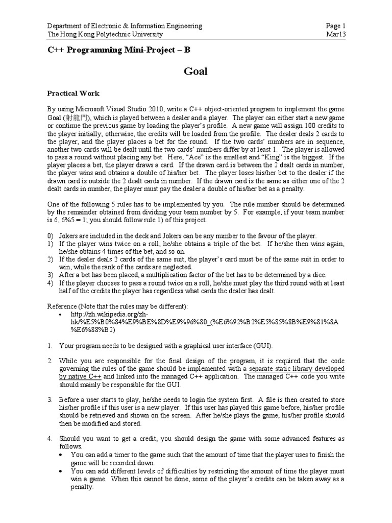C Programming Mini Project B Practical Work Pdf C Computer File