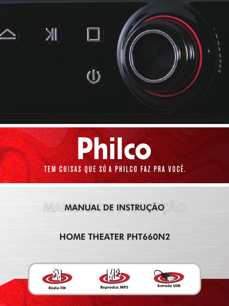 Philco PHT660N2 Home Theather Manual | PDF | HDMI | Som