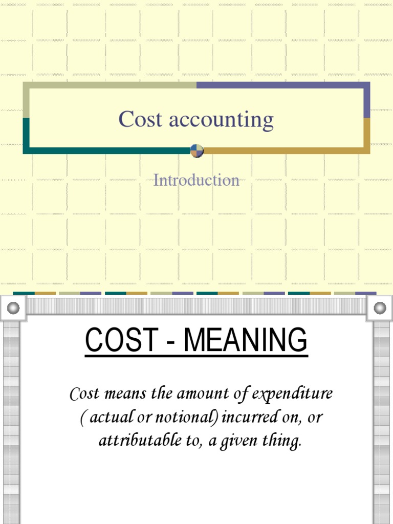 Costing Basic | PDF | Cost Accounting | Cost