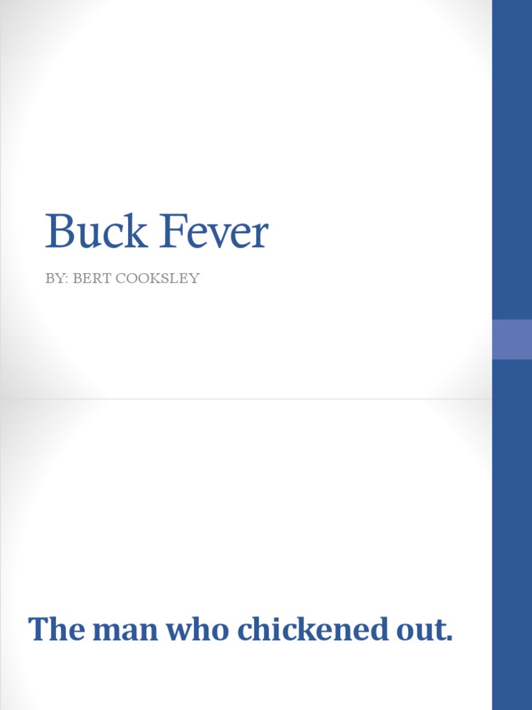 Buck Fever | PDF | Mystery, Thriller & Crime Fiction